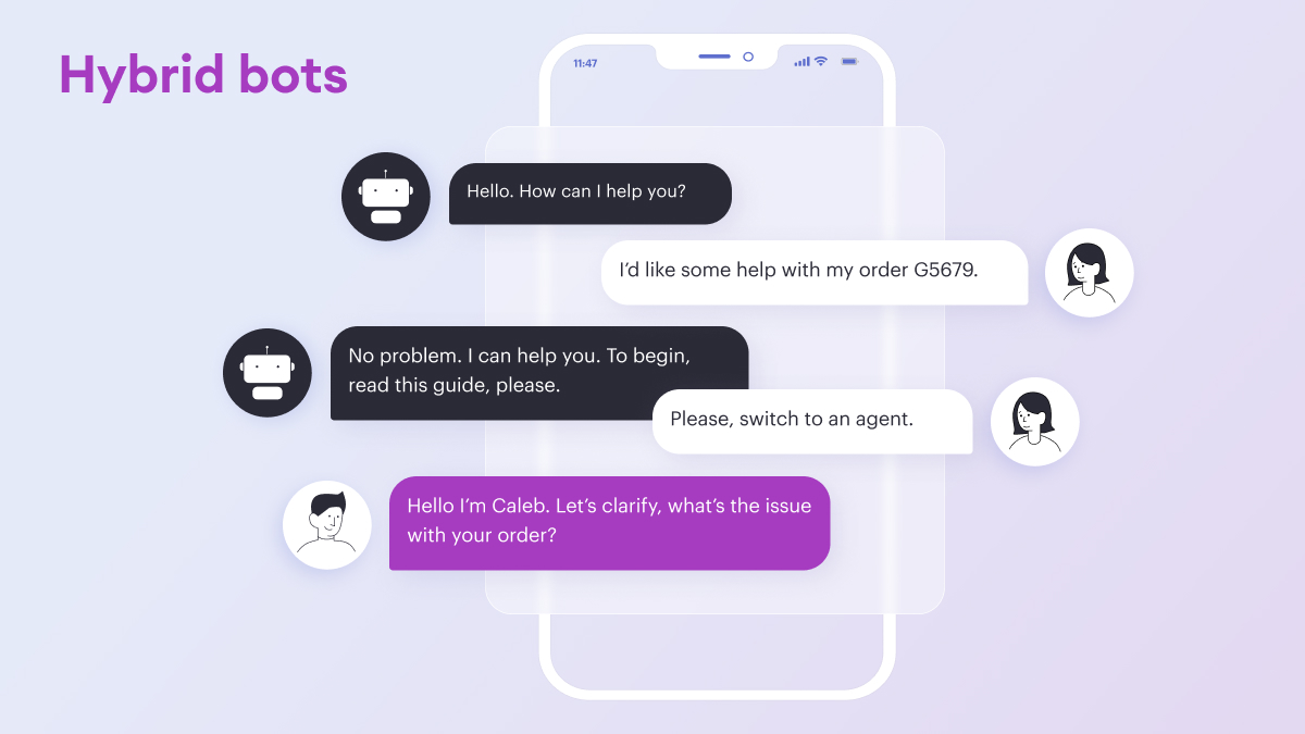 Types of Bots for Business: AI Chatbot or Button-Based One?