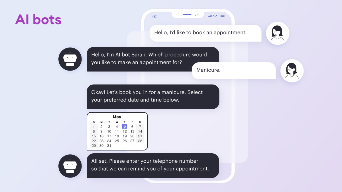 Types of Bots for Business: AI Chatbot or Button-Based One?